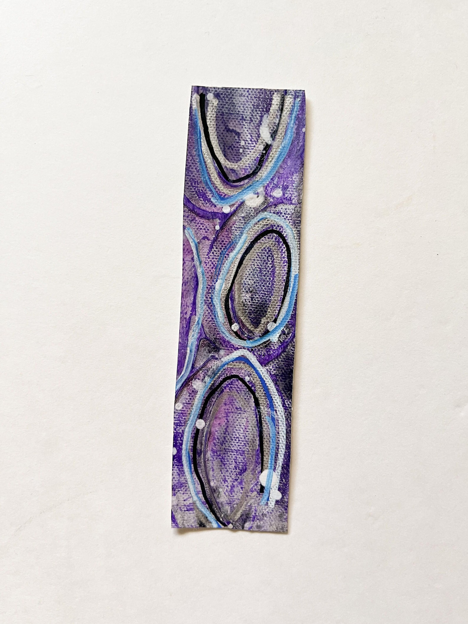 Repurposed Original Art Bookmarks - Upcycled, Artist, One of a Kind ...