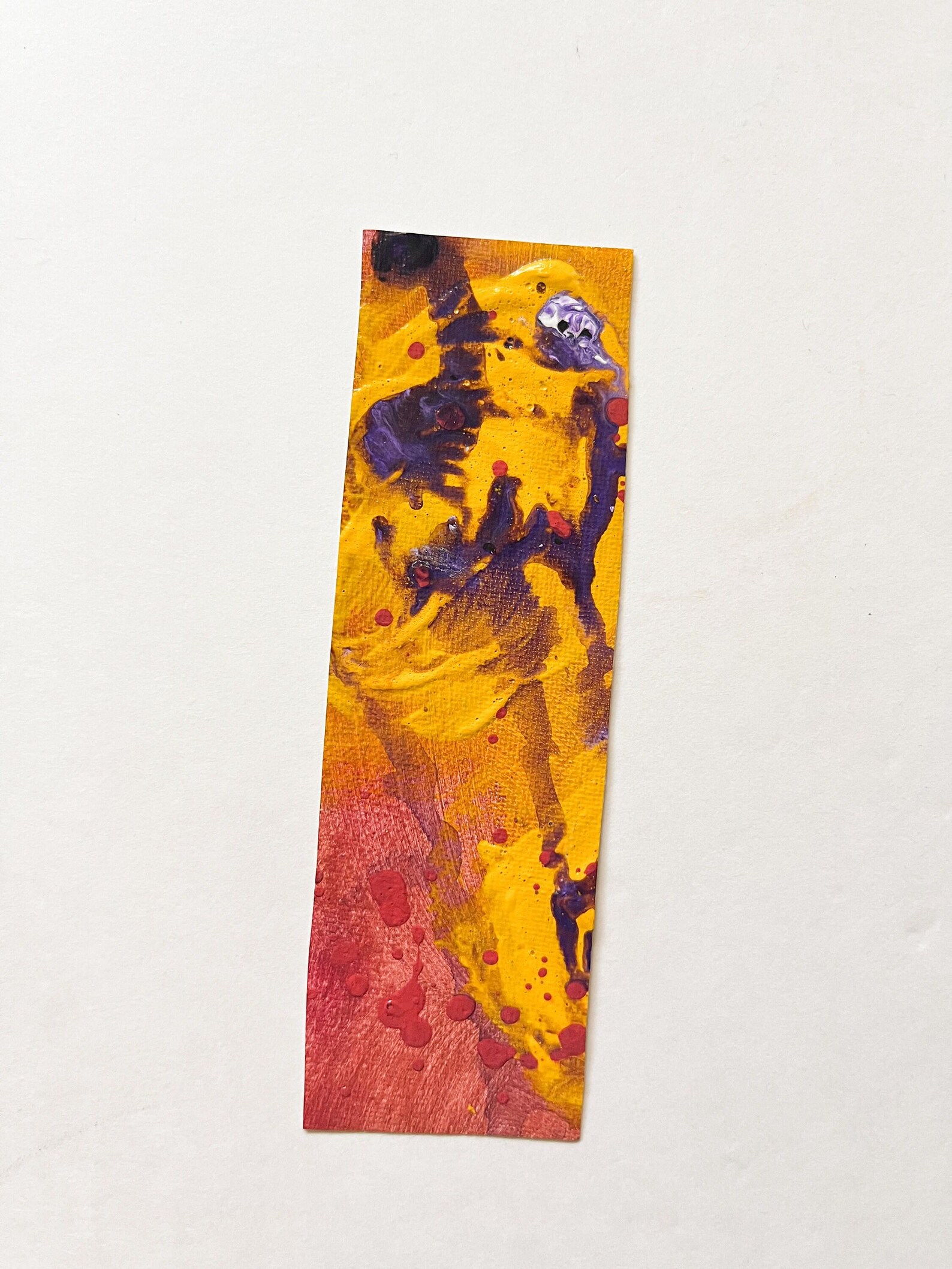 Repurposed Original Art Bookmarks - Upcycled, Artist, One of a Kind ...