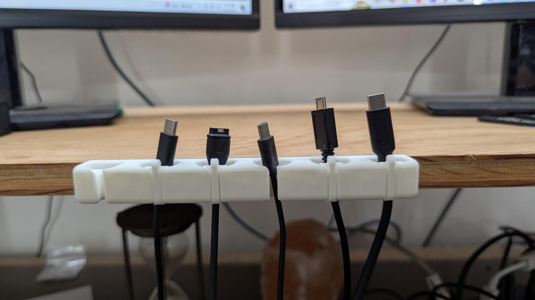 Cable Organizer Usb Cable Clip Wire Strip Charging Organizer Cable ...