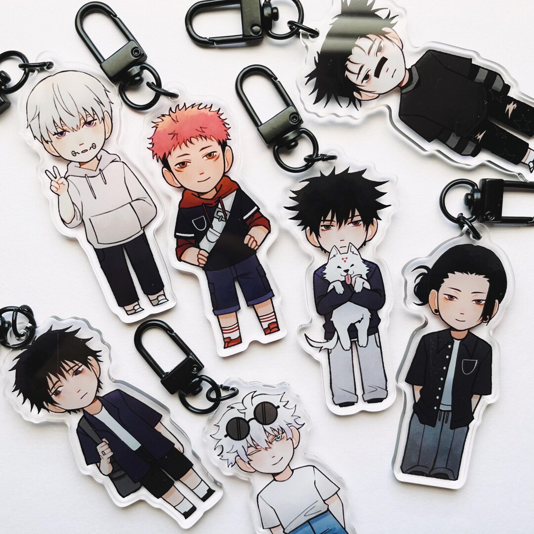 Jjk Keychains - Etsy