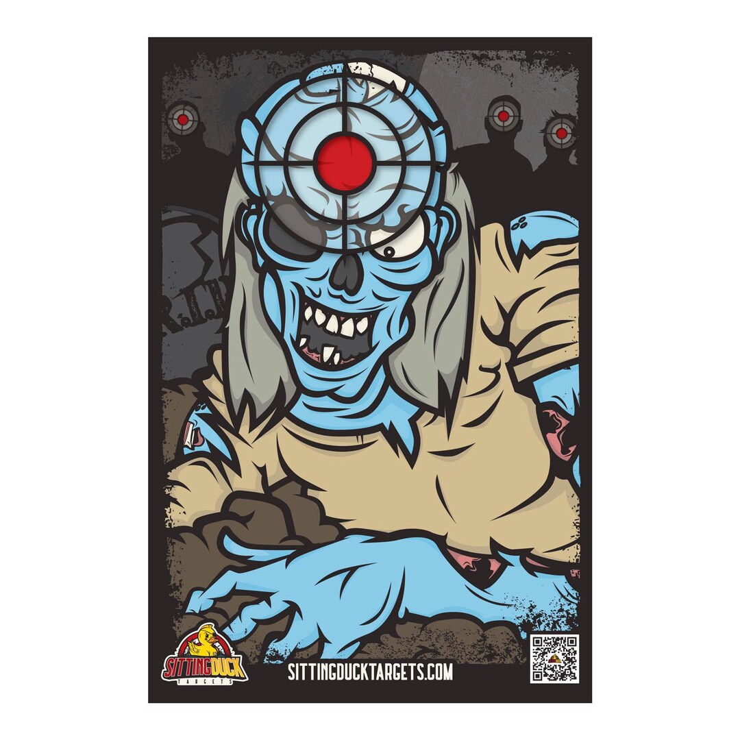 Zombie Steve Shooting Target | 12x18 Inch Premium Zombie Targets ...
