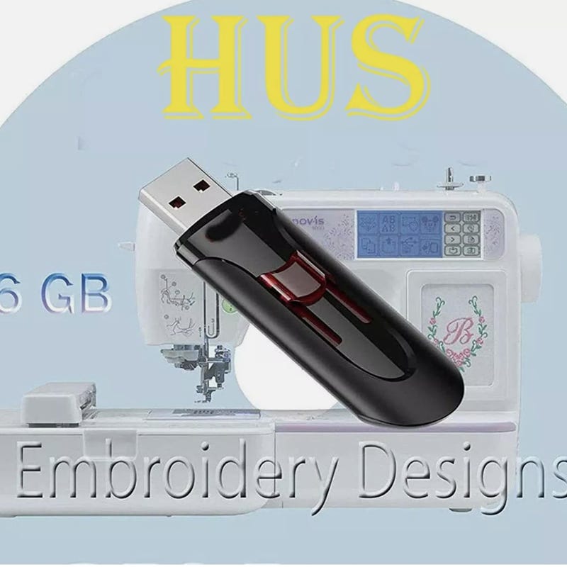 Husqvarna Embroidery Designs - Etsy