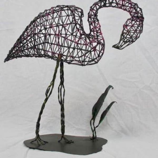 Wire Bird Sculpture - Etsy