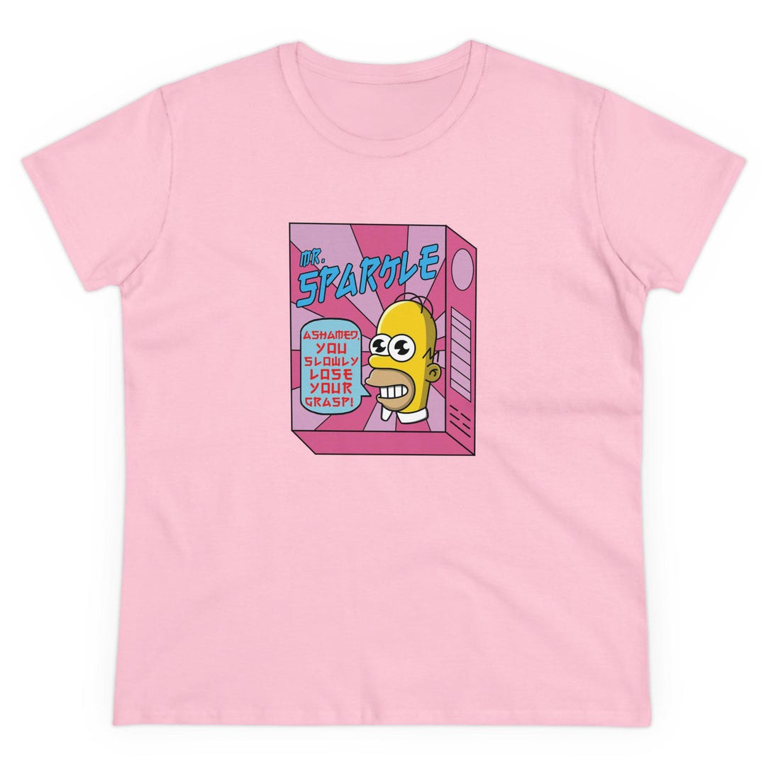 Phish / Sparkle / Simpsons / Mr. Sparkle / Women's Midweight Cotton Tee ...