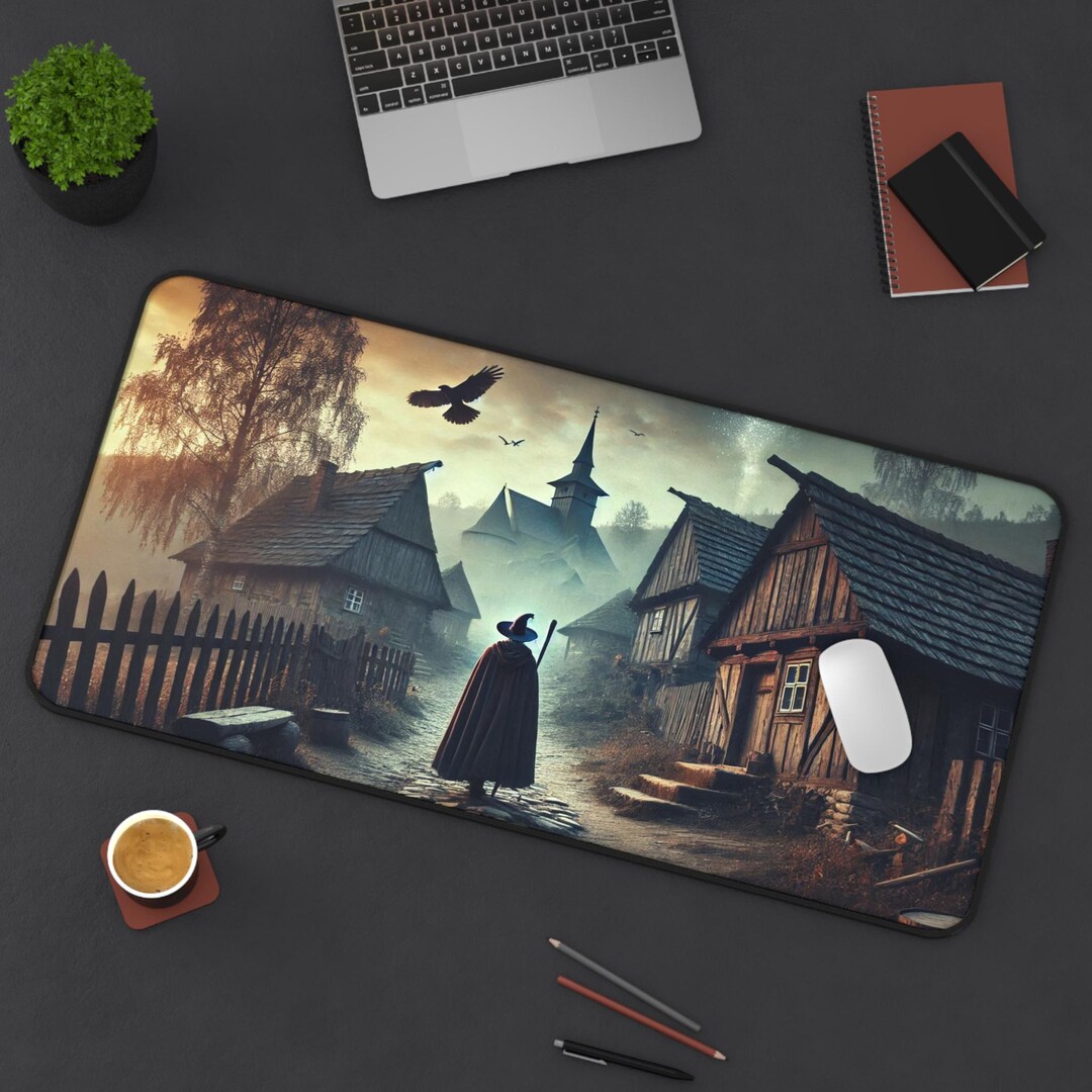 Wizard Desk Mat, Gaming Mouse Pad, Extra Large Desk Mat, Magical ...