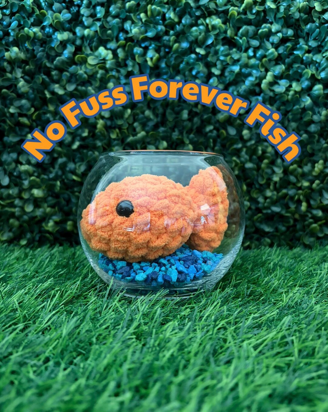 No Fuss Forever Fish – Crochet Pet Fish - Etsy