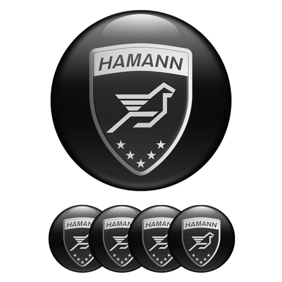 Hamann Gel Wheel Stickers X4 – Glossy Domed Epoxy Rim Decals – 3D Resin ...
