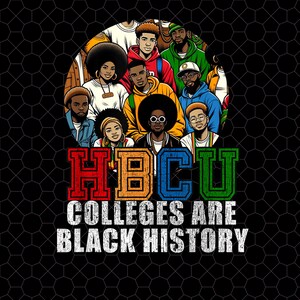 Black History Month Bundle Png, HBCU Historically Black Colleges ...