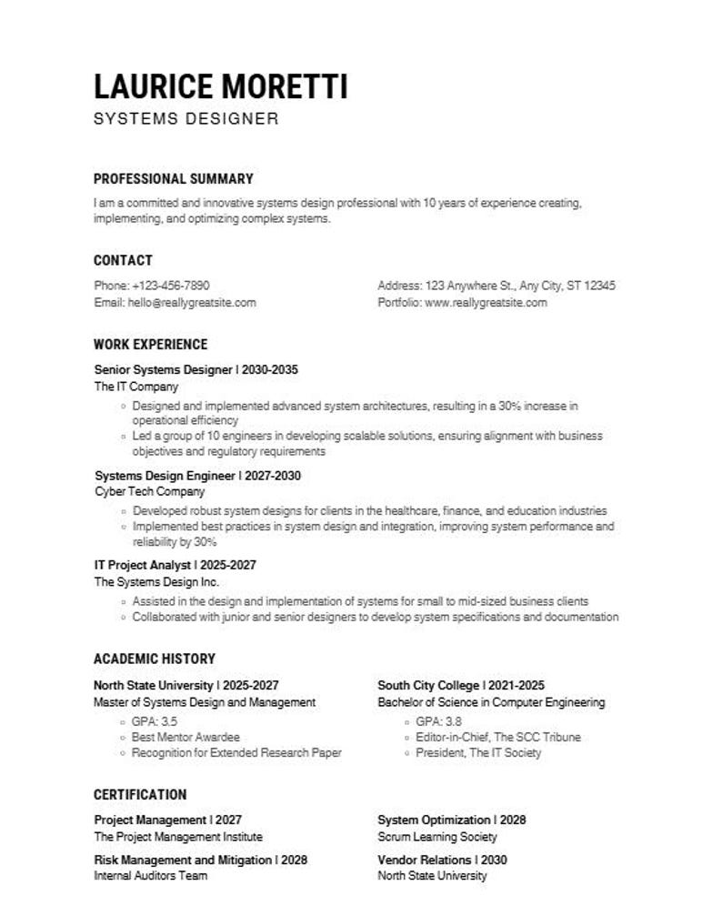 Professional Resume, Cover Letter, and References Template – Editable ...