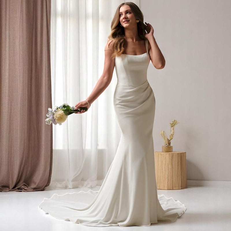 Brautkleid Fit And Flare Mit Uberrock