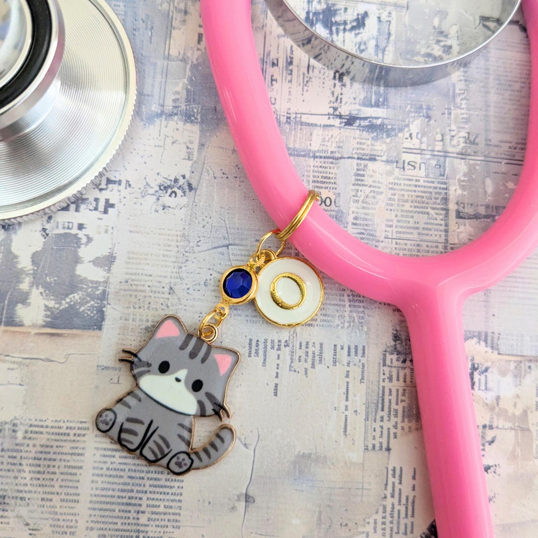Cat Lover Stethoscope Accessory for Respiratory Therapist Stethoscope ...