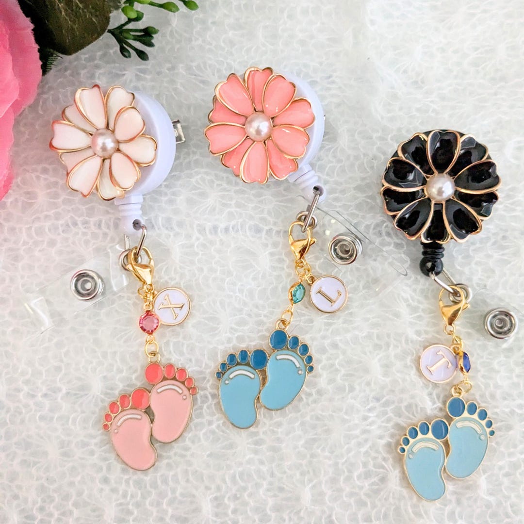 Badge Reel Charm for Pediatric Nurse Graduation Gift for Pediatrician ...