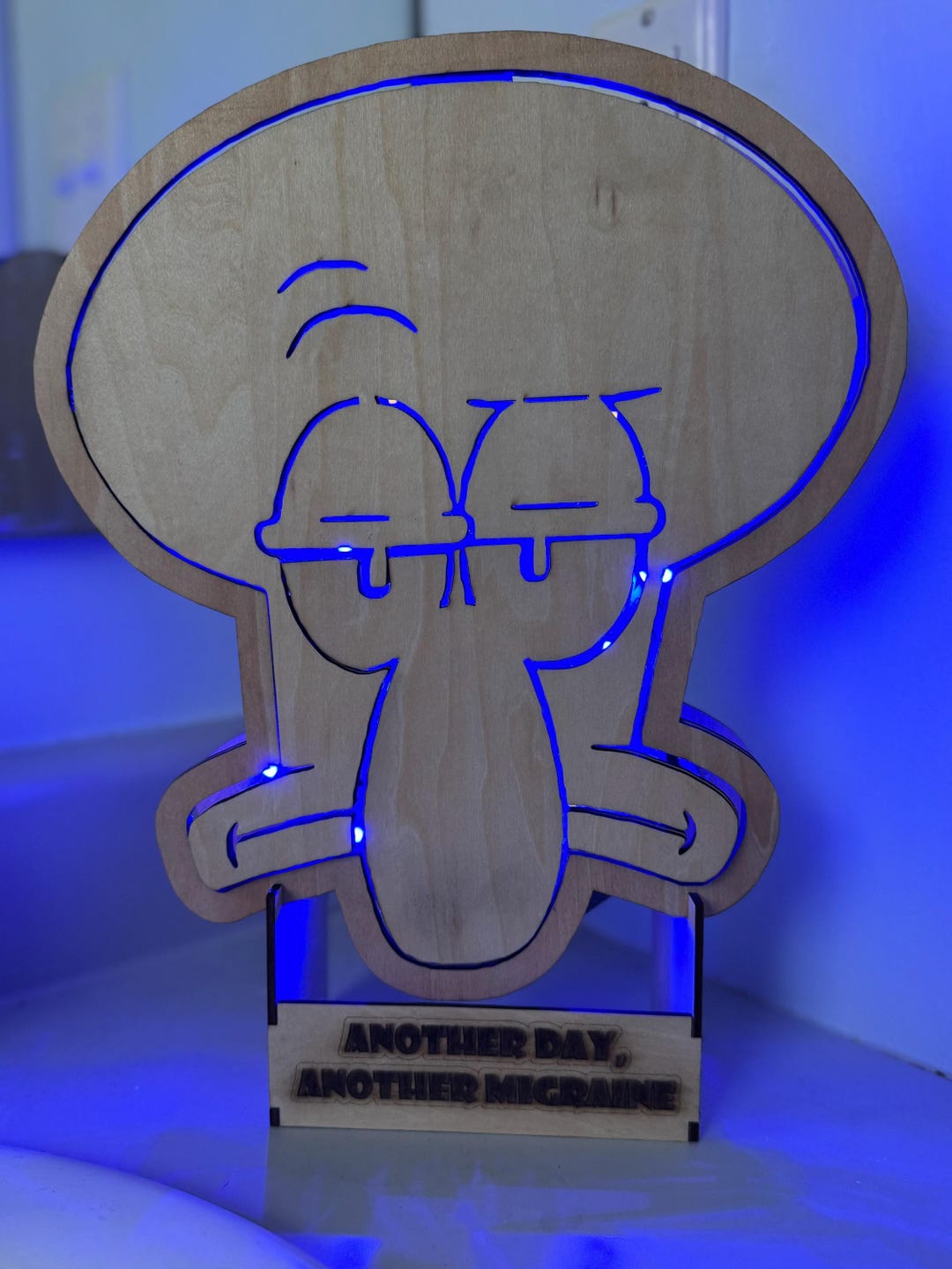 Squidward Light Cut - Etsy