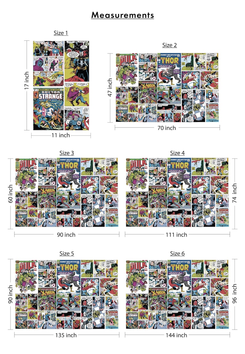 Avengers Comic Wallpaper Superheroes Wall Decal Wall Sticker Captain ...