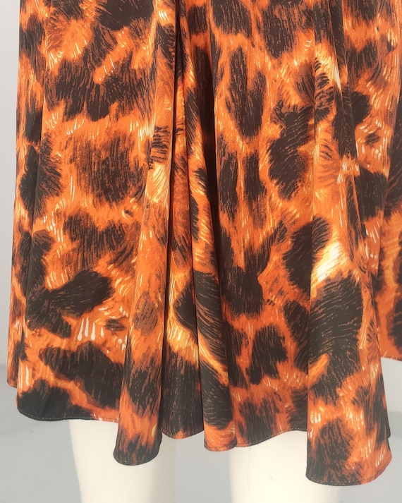 Just Cavalli leopard print midi Dress 2000S size L / … - Gem
