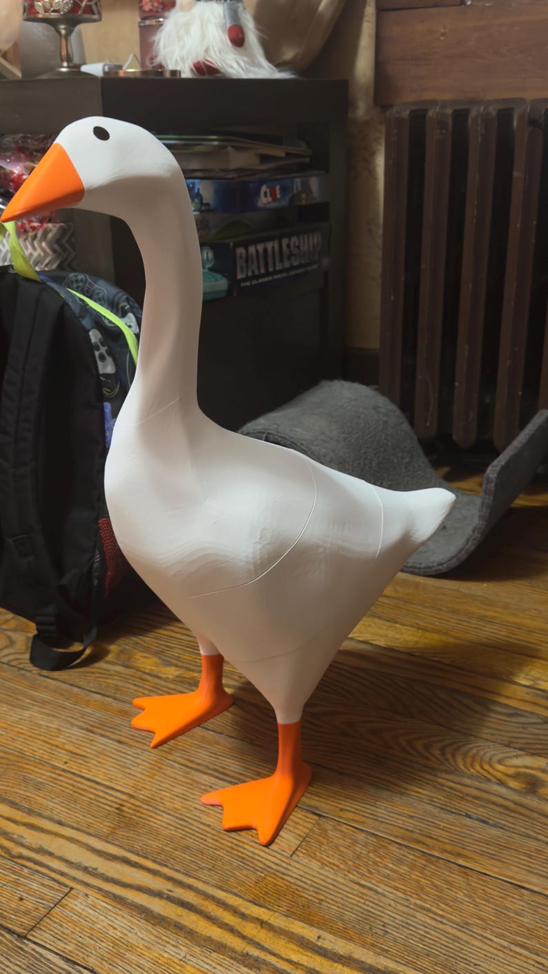 Original 2 Foot Untitled Porch Goose - Etsy