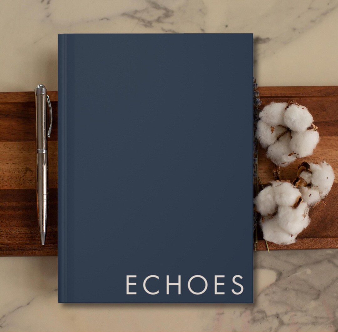 Writing Journal Gift, Elegant Navy Notebook - Etsy