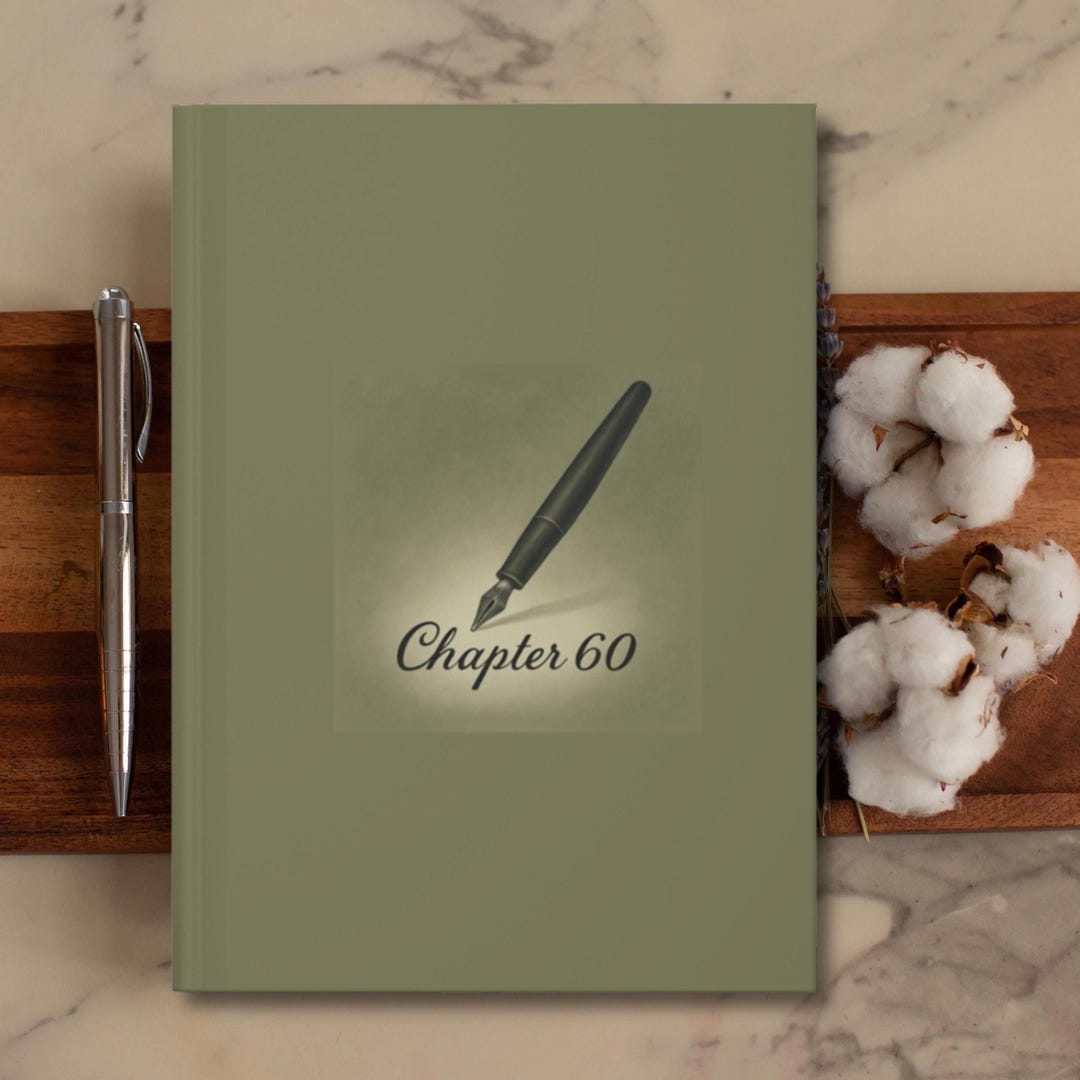 60th Birthday Hardcover Journal: Fountain Pen Design Milestone Gift - Etsy