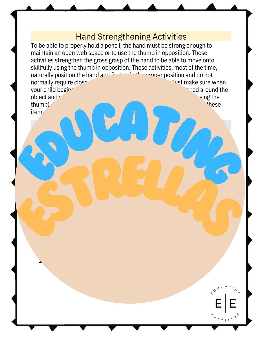 Fine Motor Activities, Gross Grasp Activities, Fine Motor Targeted Toys ...