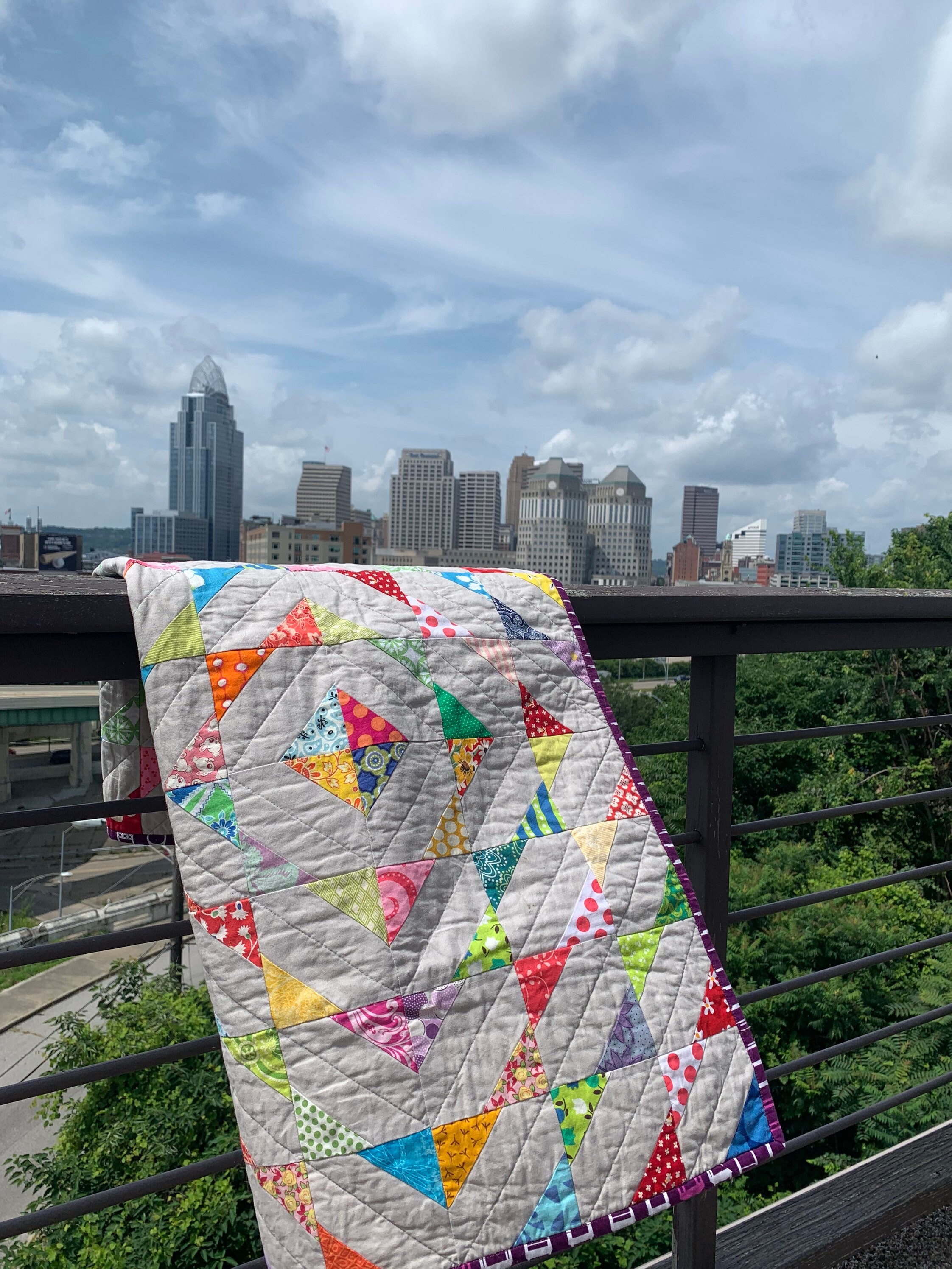 Quilt Pattern | Modern Scrappy Baby Quilt Pattern - Etsy