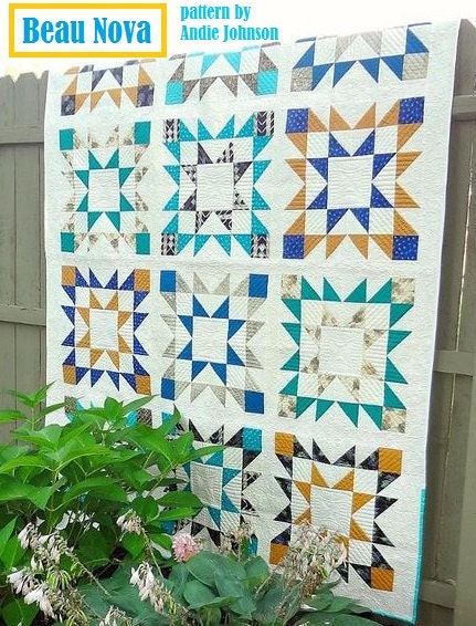 Quilt Pattern | Beau Nova Quilt - Etsy