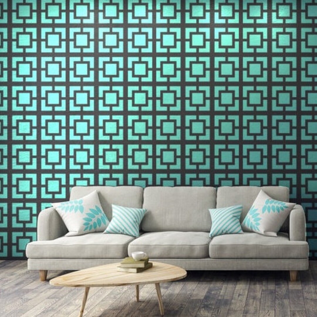 Breeze Block Decals, Mid Century Modern Decor, Mid Mod Design, Brick ...