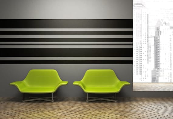 Horizontal Striped Wall Designs