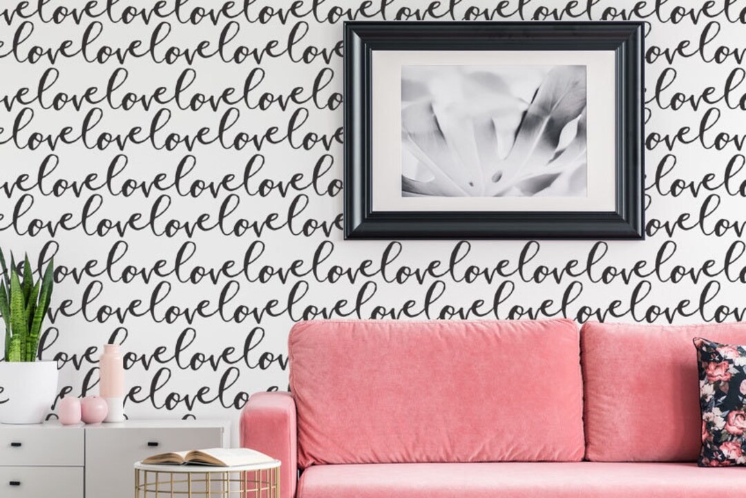 Love Wall Decal Handmade Romantic Home Decor, Love Quote, Unique Wall ...
