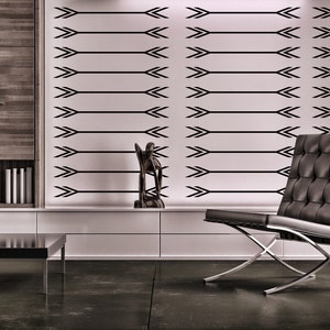 Arrow Wall Decal Southwestern Wall Decor Geometric Wall | Etsy