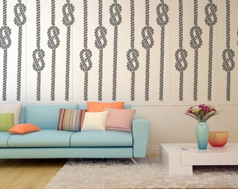 Rope Wall Decal | Etsy