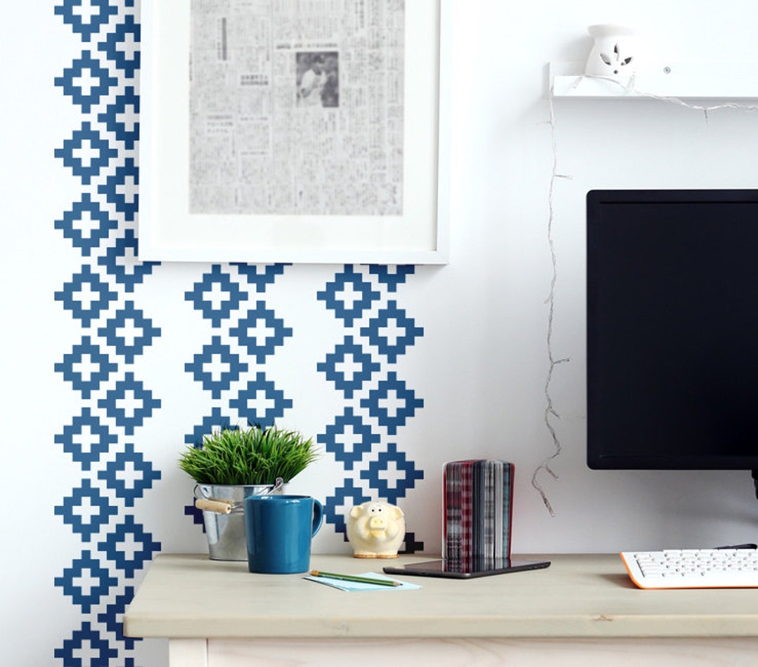 Southwestern Wall Decal as Seen in Better Homes & Gardens - Etsy