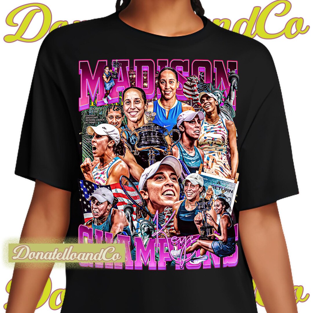 Madison Keys Shirt Athlete Tshirt - Etsy