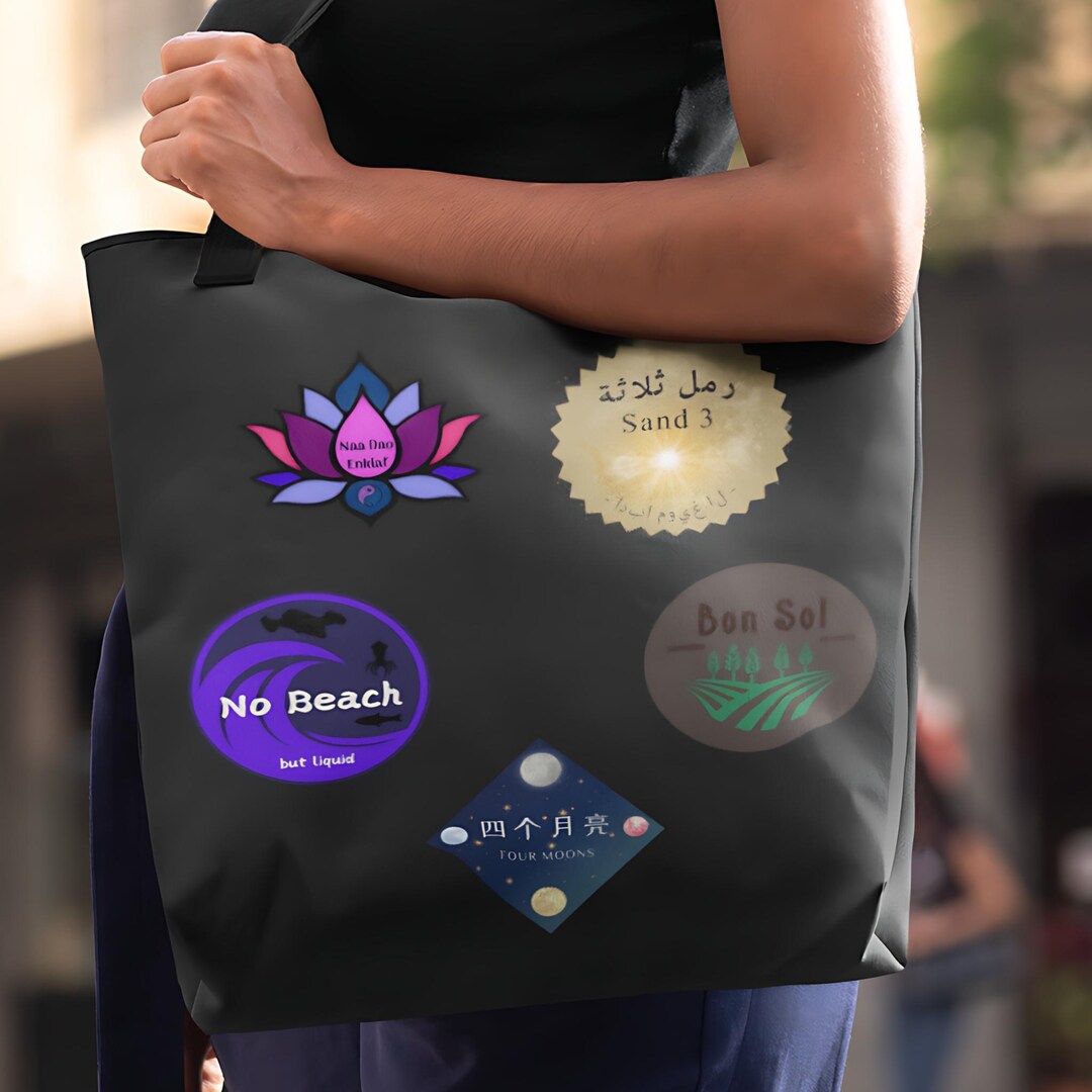 Bag Space Logos - Bag for Scifi Friends, Vintage Retro Bag, Great for ...