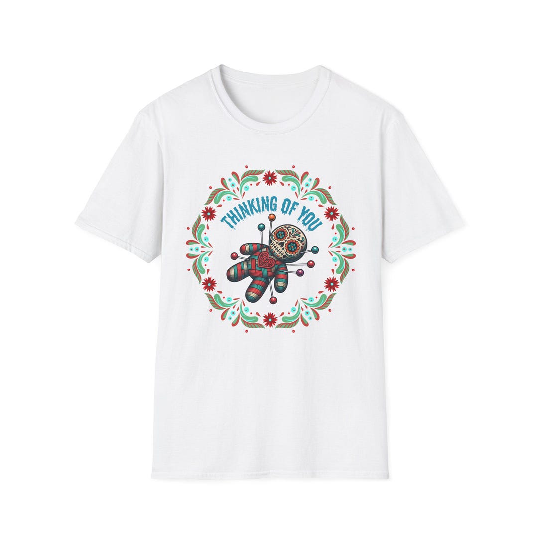Thinking of You Voodoo Doll Graphic T-shirt, Unisex Apparel - Etsy