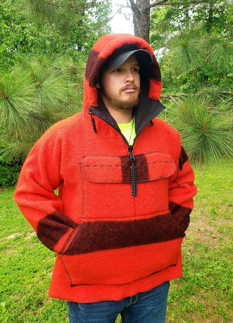 Custom Wool Anorak - Etsy