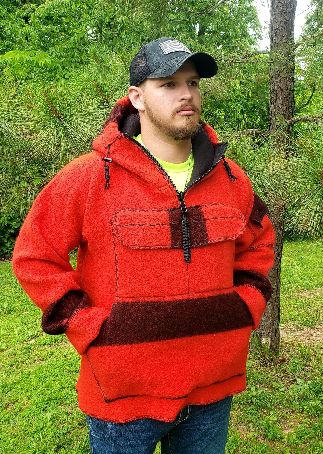 Custom Wool Anorak - Etsy
