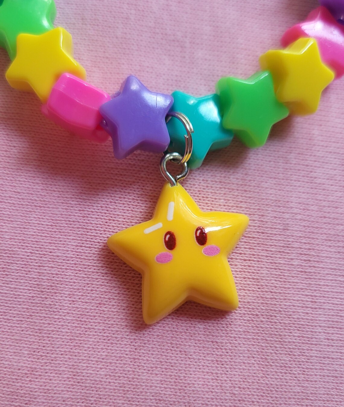 Cosmic Rainbow Star Bracelet - Etsy