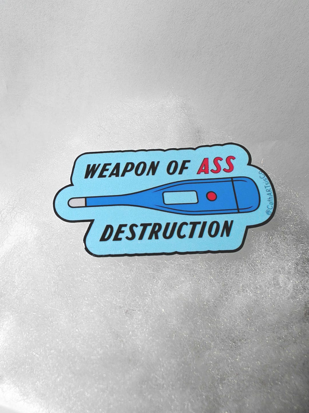 The Thermometer | Vinyl Sticker | Great for Water Bottles, Laptops ...