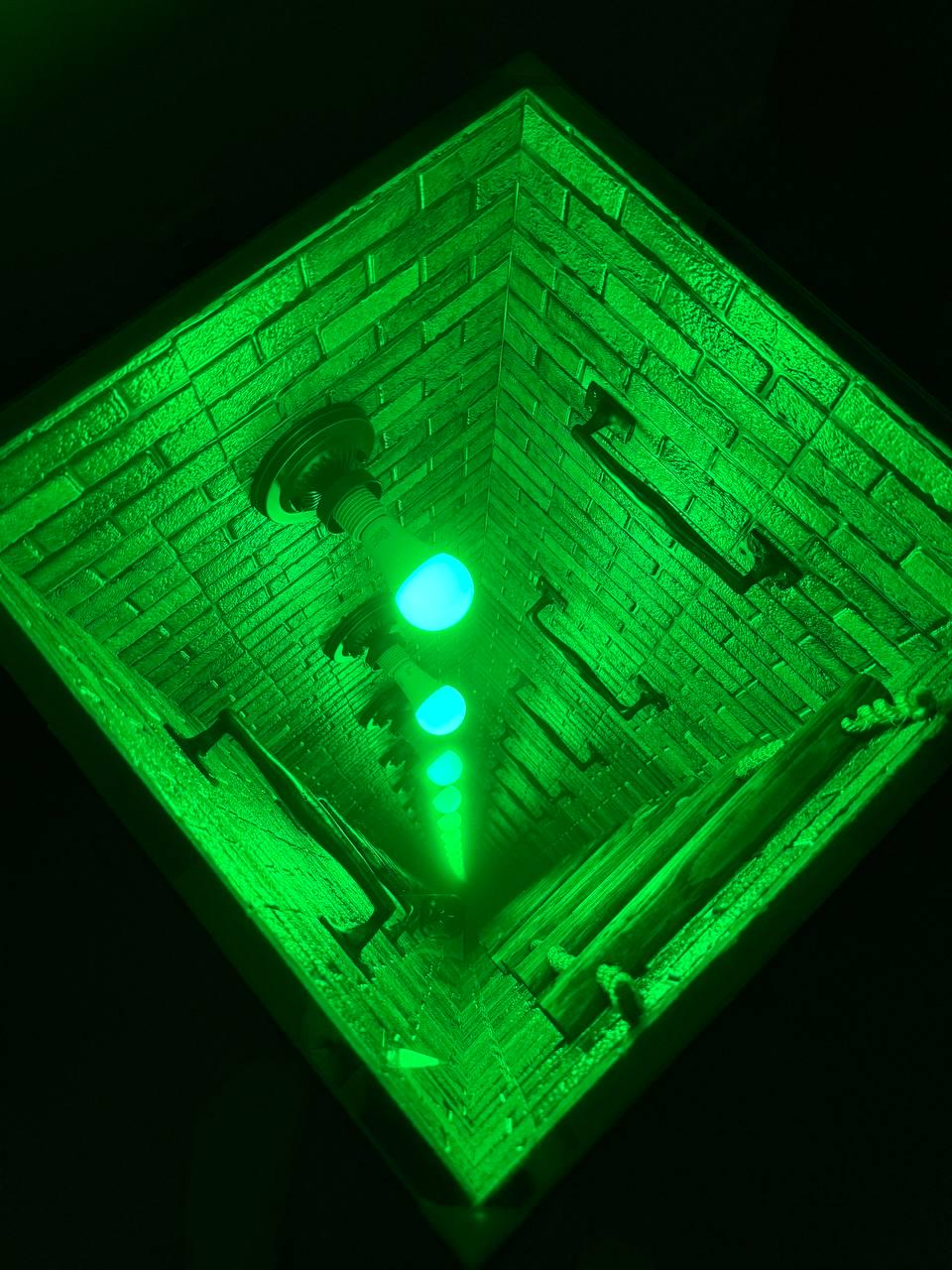 Custom Infinity Mirror Coffee Table. Coffee Table. 20x20inch Table ...