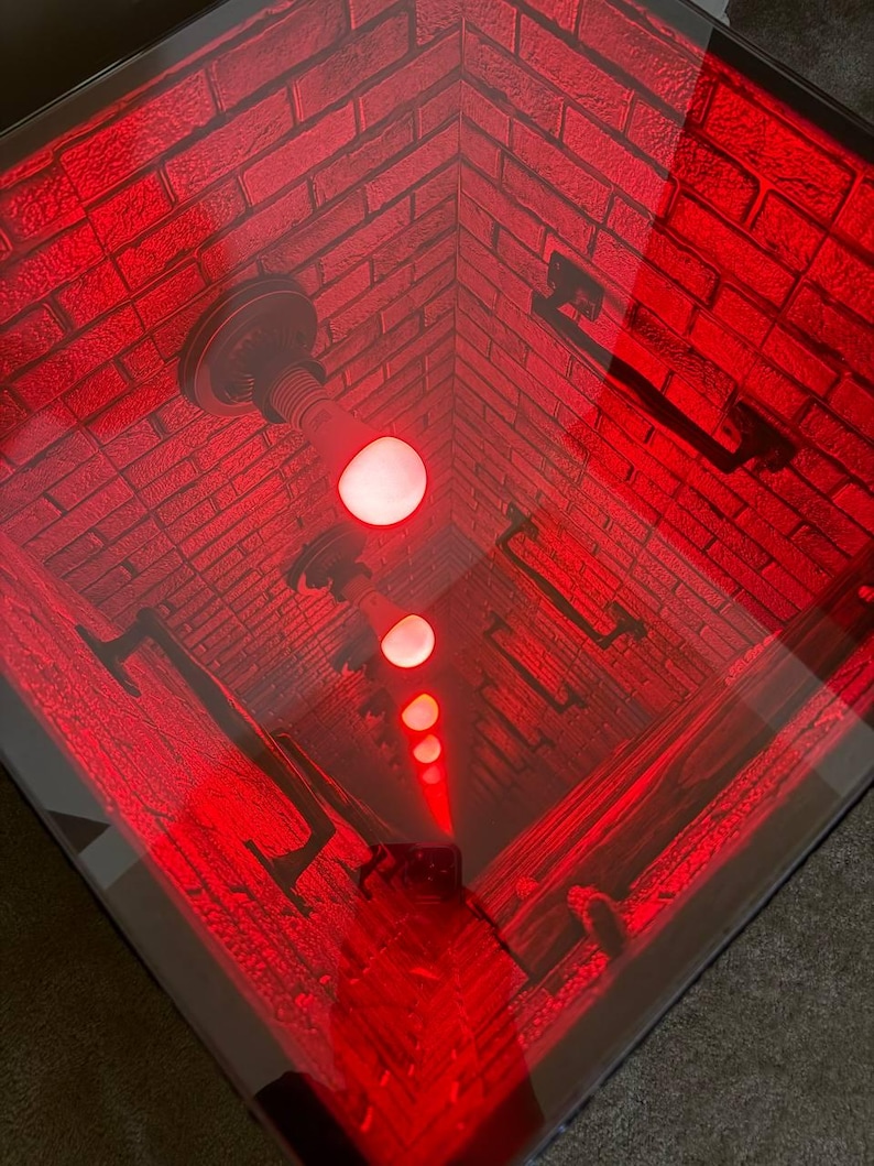 Custom Infinity Mirror Coffee Table. Coffee Table. 20x20inch Table ...