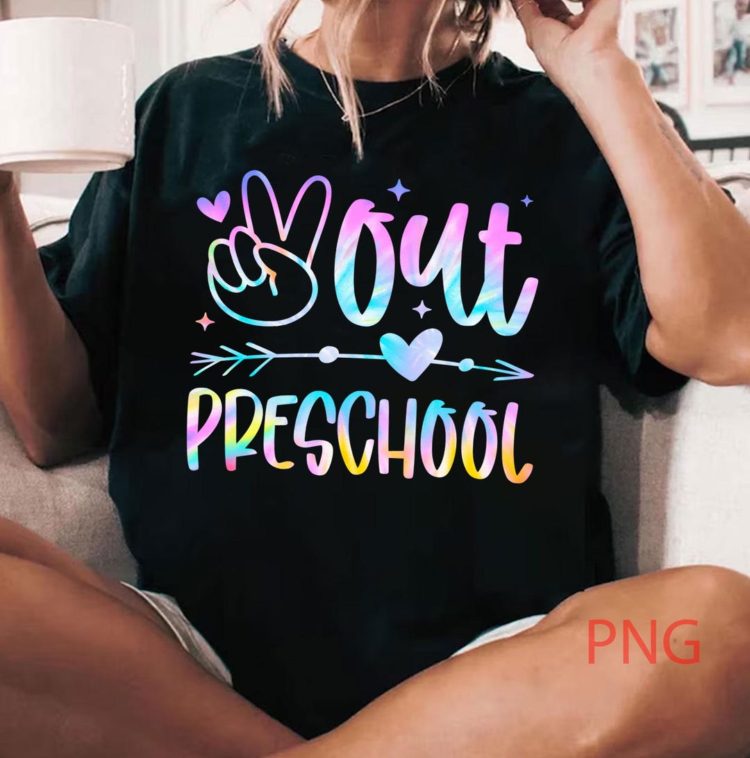 Custom Peace Out First Grade PNG, 1st Grade Png, Last Day of School ...