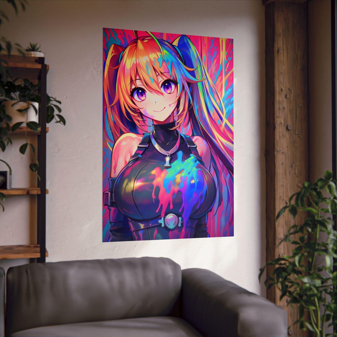 Irina Shido High School Dxd Poster, Anime Waifu Poster, Sexy Anime Girl ...