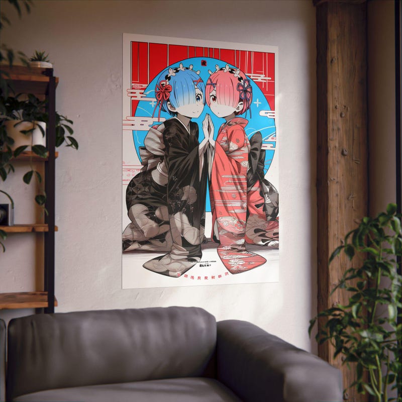 Re:zero Poster - Etsy