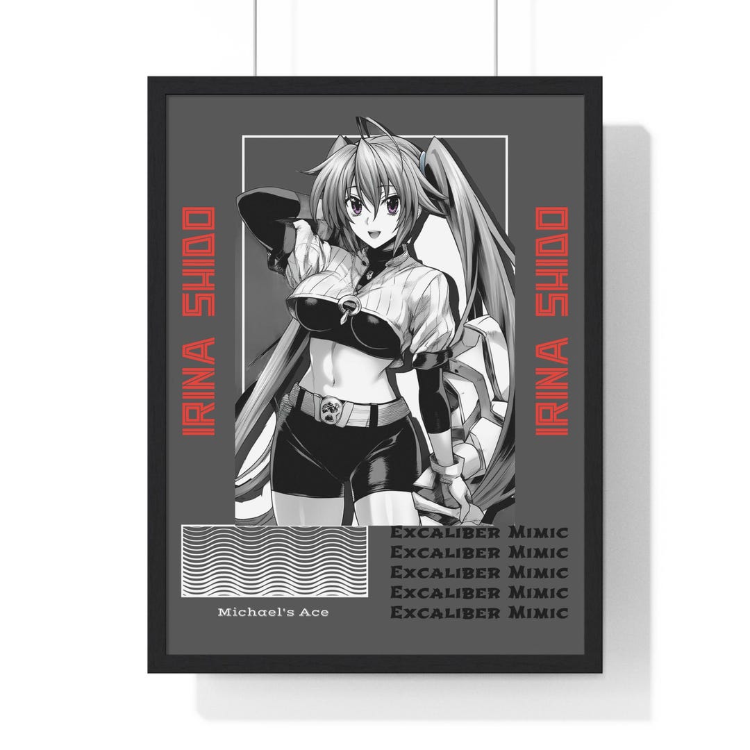 Irina Shido, Waifu Home Decoration, Anime Wall Art, High School Dxd Fan ...