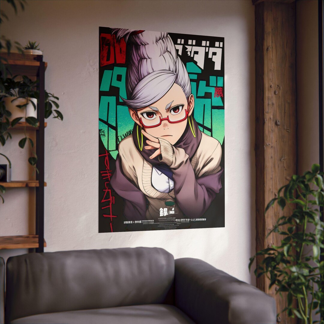 Seiko Ayase From Dandadan, Santa Dodoria, Home Decor, Wall Art, Gift ...