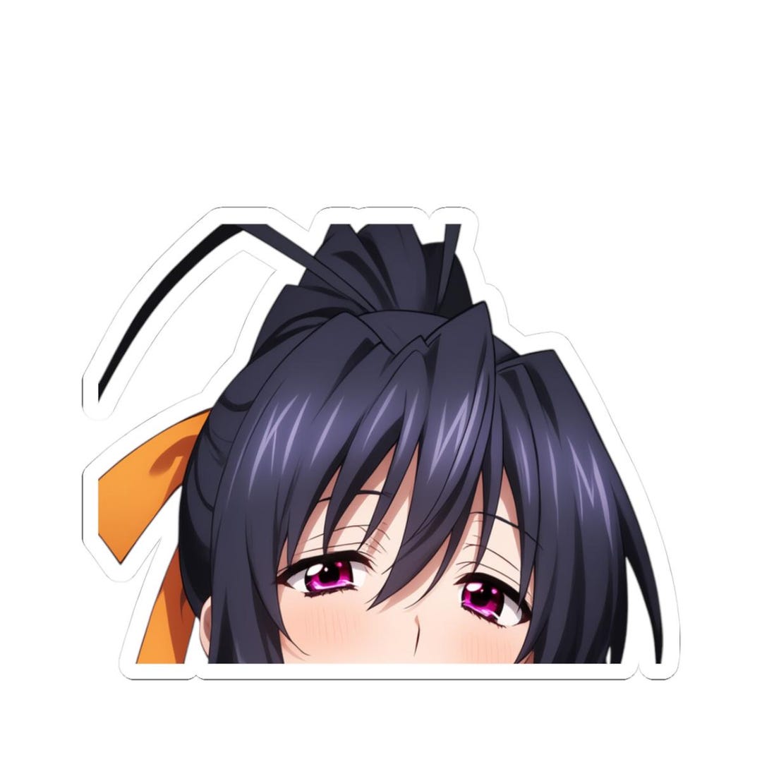 Akeno Himejima Peeker High School Dxd, Cute & Sexy, Laptop Decal, Anime ...