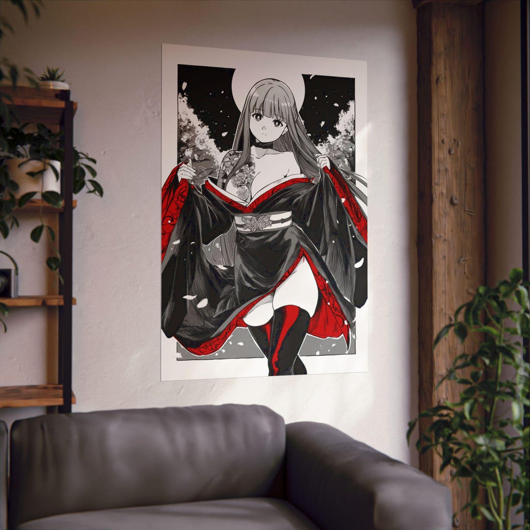 Fern Anime Poster: Japanese Art Waifu Print - Etsy