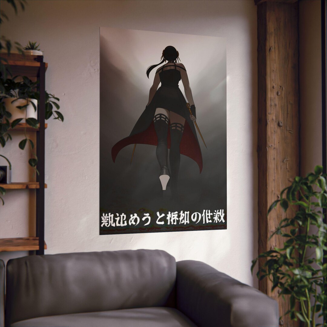 Yor Forger Spy X Family Thorn Princess Fan Art, Vertical Movie Poster ...