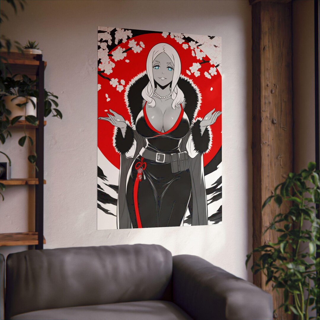 Princess Hibana Fanart, Anime Waifu Poster, Japanese Traditional Art ...