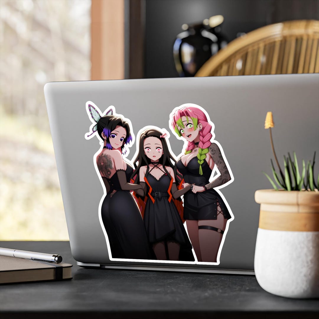 Demon Slayer Stickers, Anime Waifu Stickers, Nezuko Mitsuri Shinobu ...